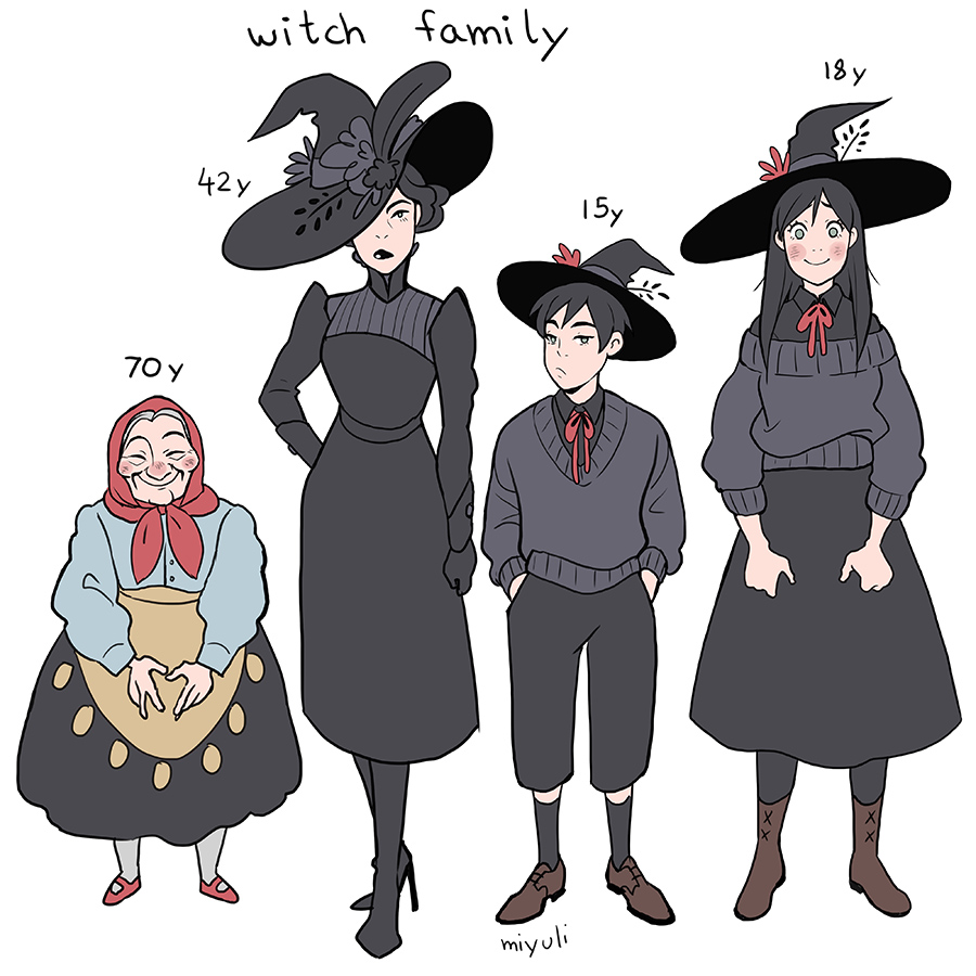 The Art of Miyuli - CHARACTER DESIGN